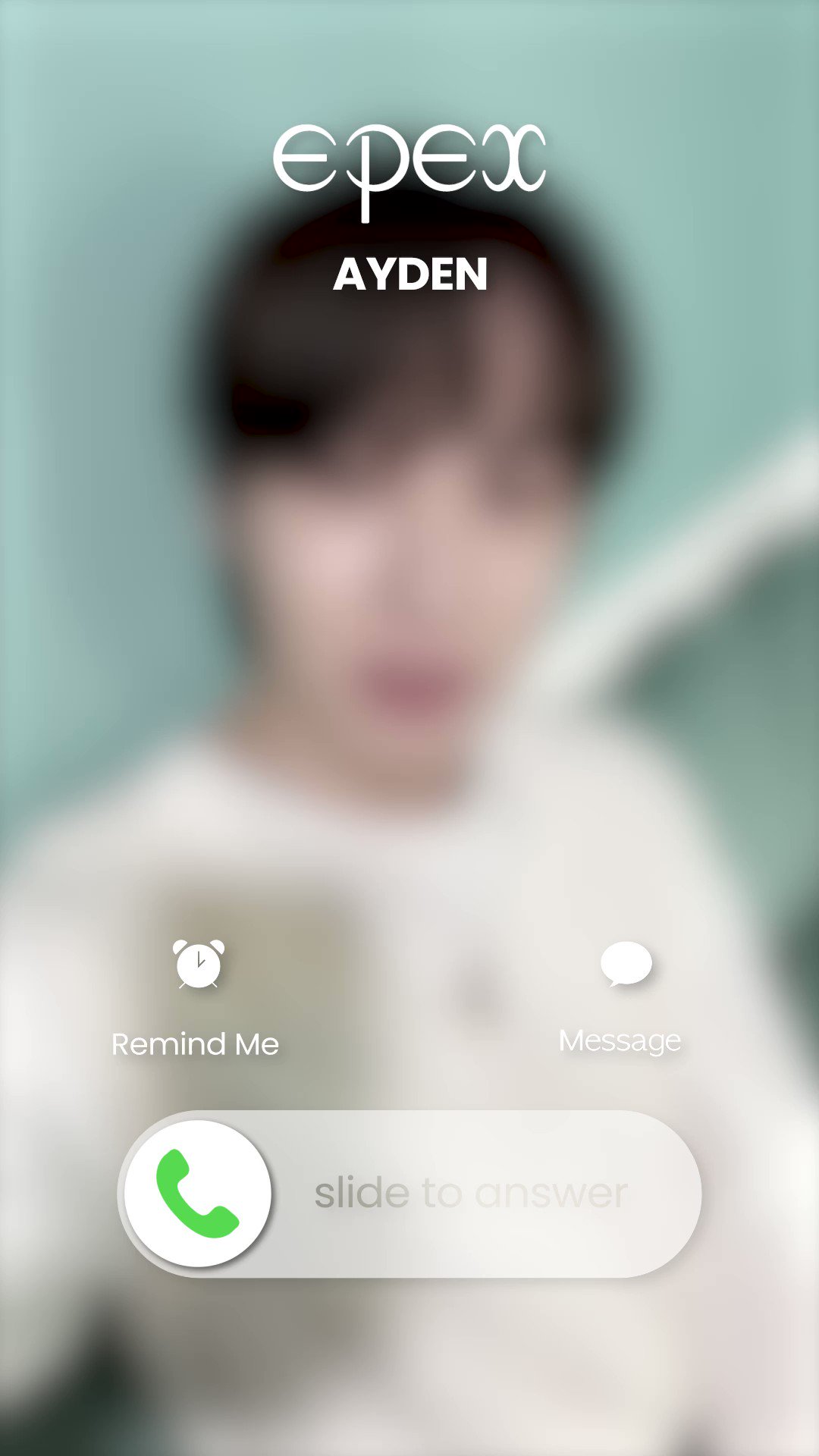 Mnet Plus 엠넷플러스 on Twitter: "[#KPOP_Maker] Video message with AYDEN #EPEX AYDEN made a special ...