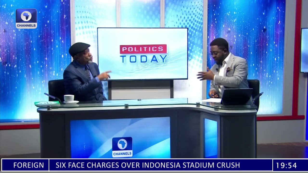 Instablog9ja on Twitter: "The moment Ngige couldn’t answer who he’d be voting for in 2023 https ...