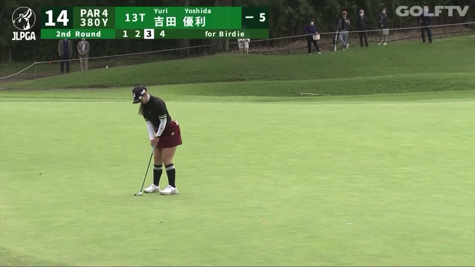 日本女子プロゴルフ協会(JLPGA) on Twitter: "#スタンレーレディスホンダ🏆｜#Round2 #吉田優利(@YURI__YOLO) が14番でこのラウンド5つ目のバーディー⭕️ ...