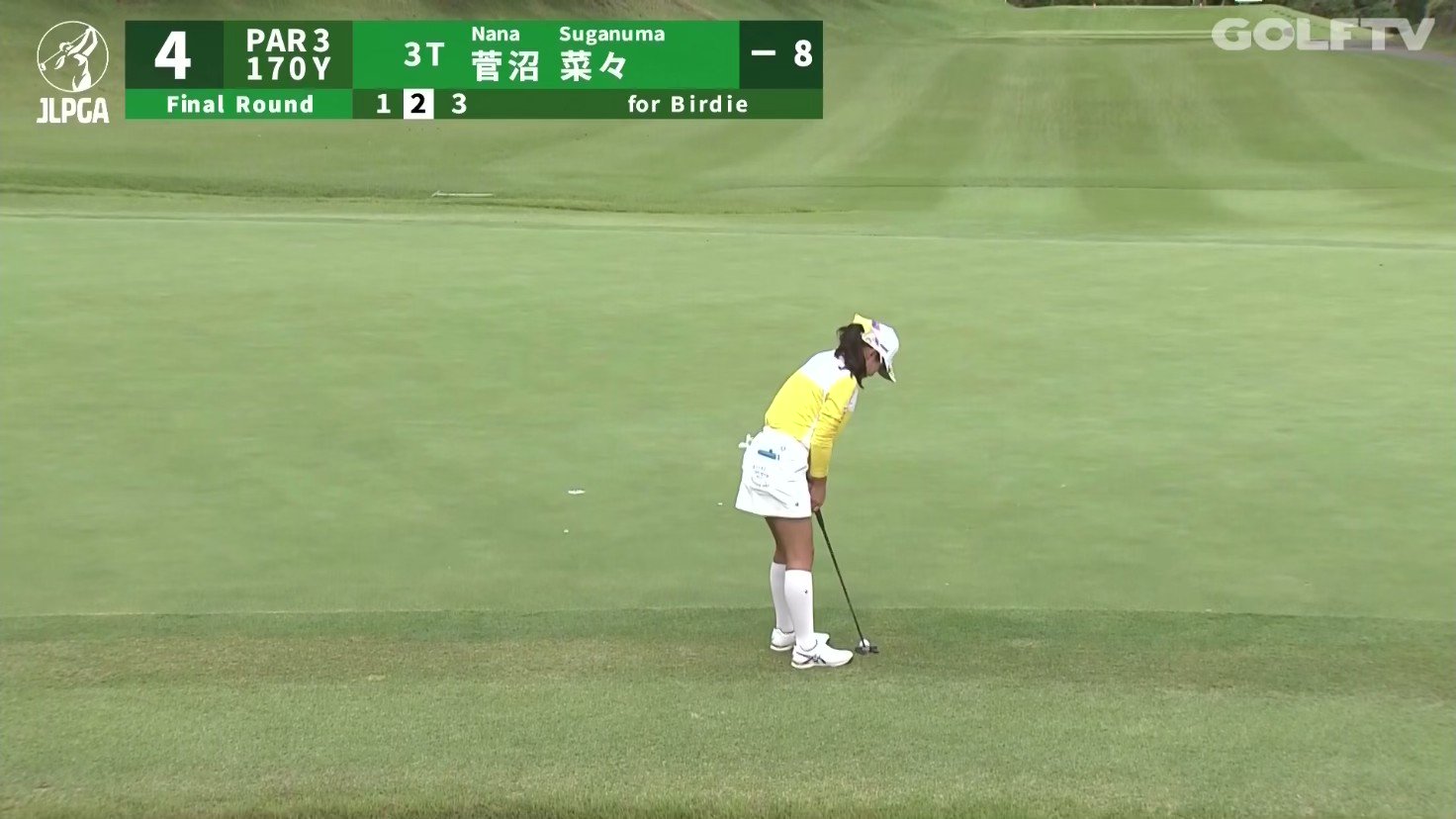 日本女子プロゴルフ協会(JLPGA) on Twitter: "#スタンレーレディスホンダ🏆｜#Round3 #菅沼菜々 (@suganumanana)が4番でバーディー⭕️ 首位と1打差の9 ...