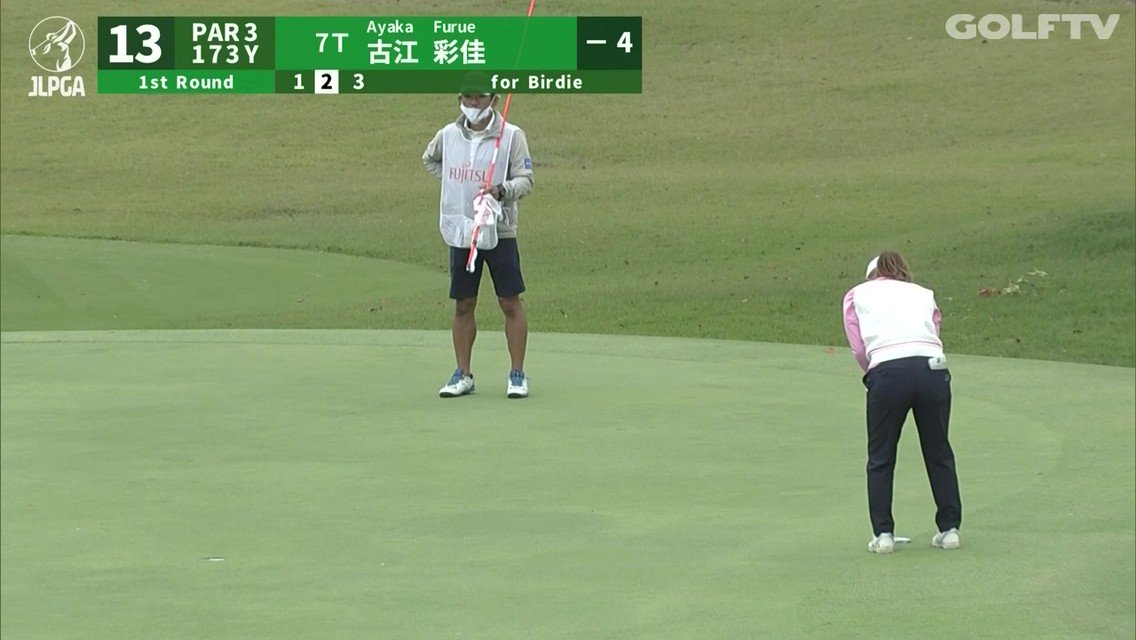 日本女子プロゴルフ協会(JLPGA) on Twitter: "#富士通レディース🏆｜#Round1 #古江彩佳(@kodebuchanayaka)がトップへ1打差に迫る本日5つ目のバーディー ...