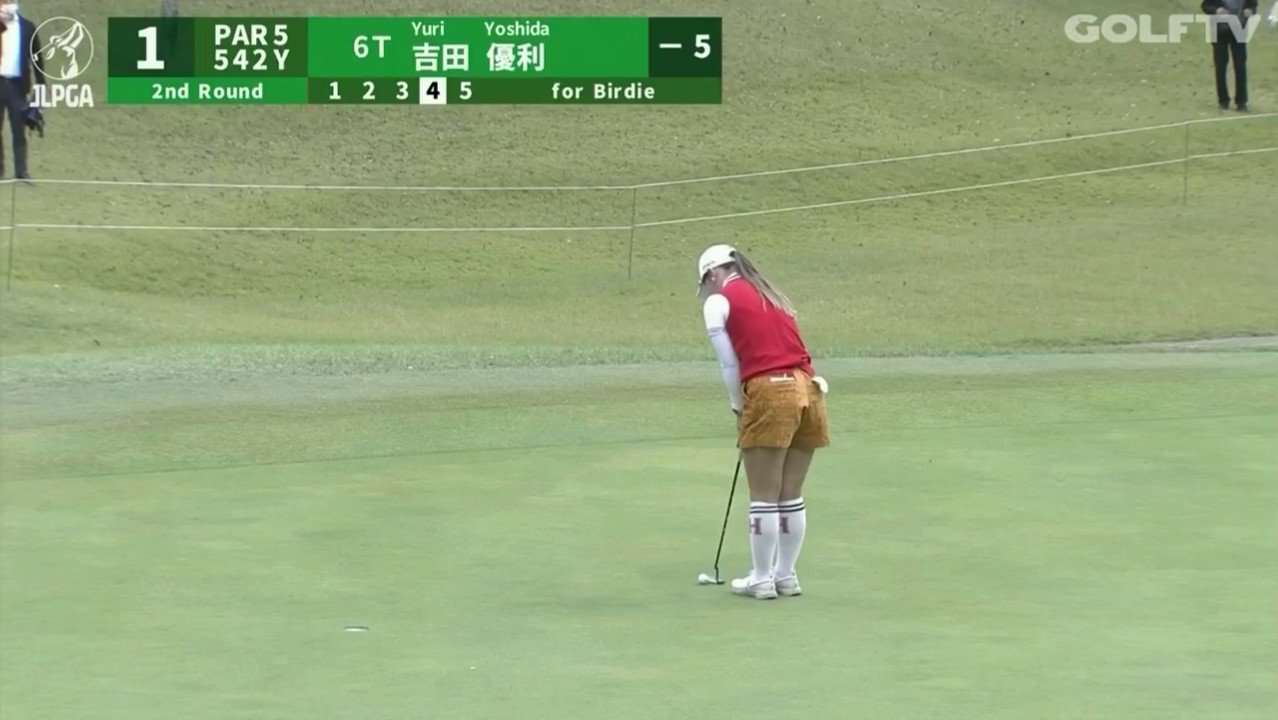 日本女子プロゴルフ協会(JLPGA) on Twitter: "#富士通レディース🏆｜#Round2 #吉田優利(@YURI__YOLO)が好スタート 1番でしっかりとバーディーパットを沈め ...
