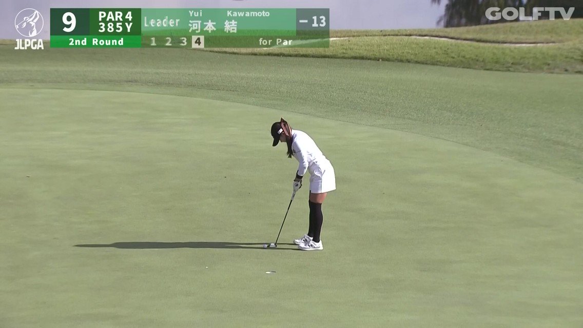 日本女子プロゴルフ協会(JLPGA) on Twitter: "#マスターズGCレディース🏆｜#Round2 2日間ノーボギー #河本結(@Yk5472)が6つスコアを伸ばし、13アンダー単独 ...