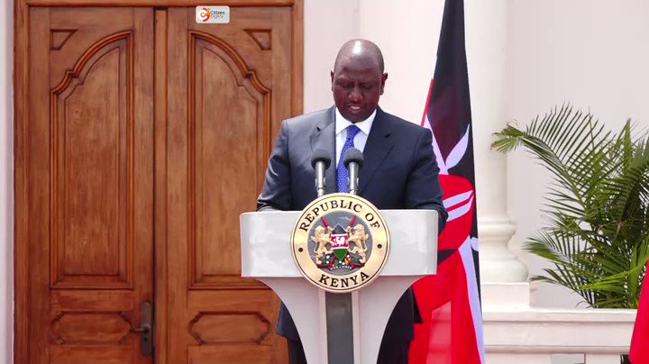 Citizen TV Kenya on Twitter: "President Ruto: The issues around Ukraine should be resolved in ...
