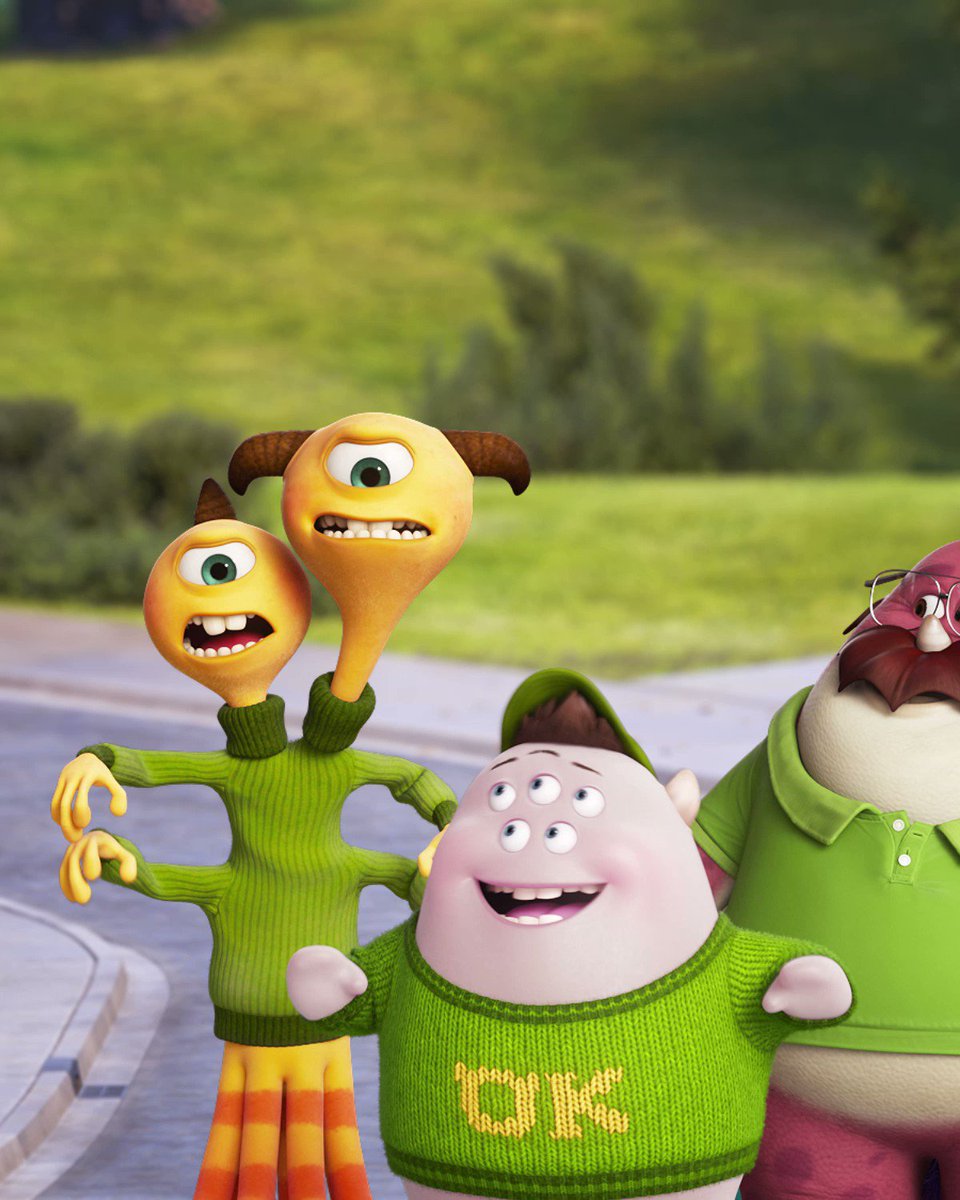 Pixar on Twitter: "We are Monsters U! Here us ROAR! 🐾"