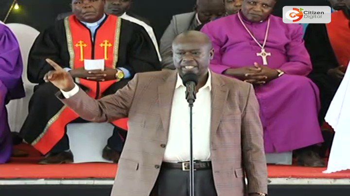 Citizen TV Kenya on Twitter: "DP Gachagua to Raila Odinga: We have no business with you in our ...