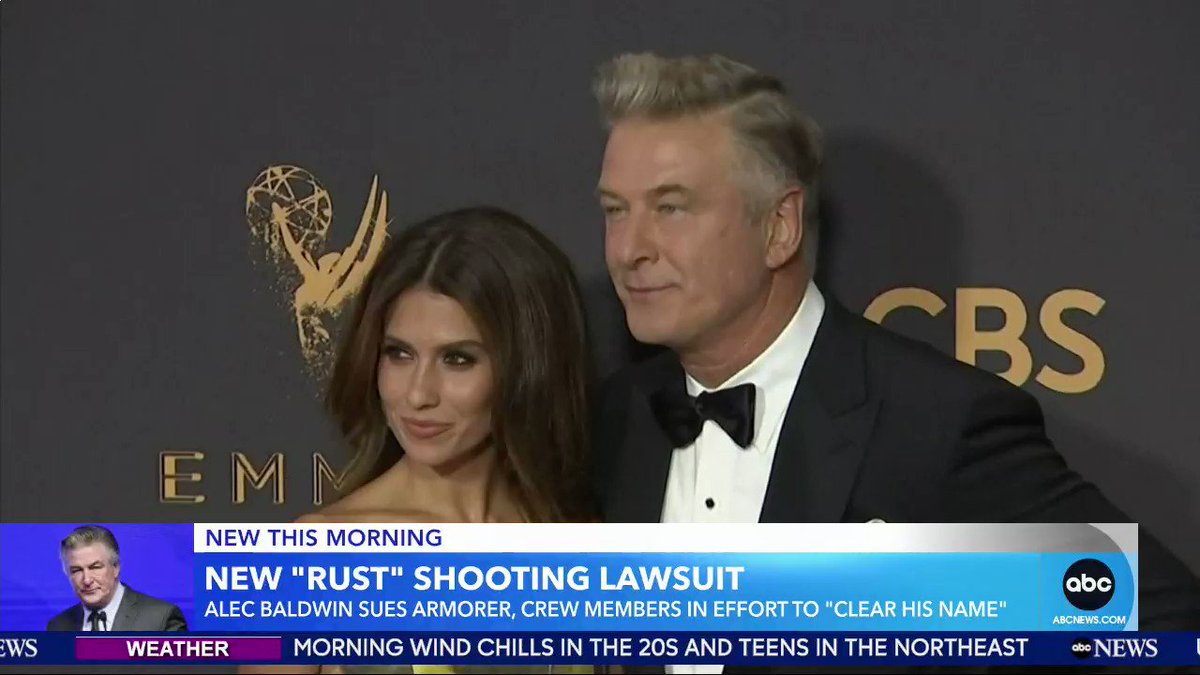 Good Morning America on Twitter: "Alec Baldwin has filed a lawsuit over last year's fatal ...