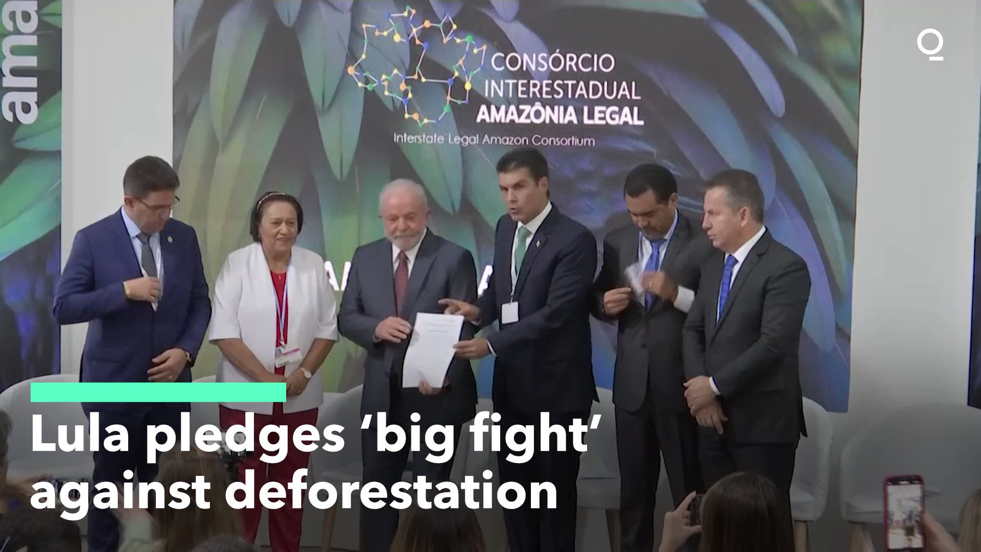 Bloomberg Quicktake on Twitter: "Brazil’s president-elect Luiz Inácio Lula da Silva offered to ...