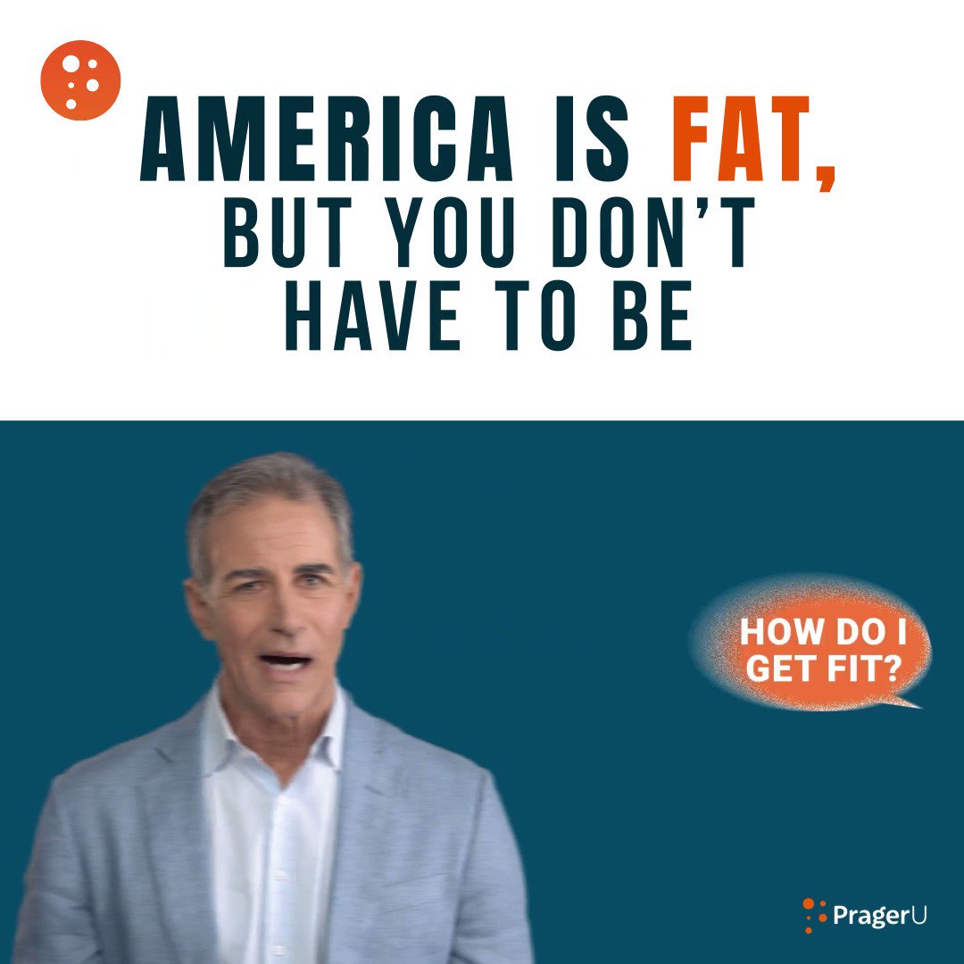 PragerU On Twitter NEW RELEASE In A Culture Where Diet And Exercise prageru-on-twitter-new-release-in-a-culture-where-diet-and-exercise