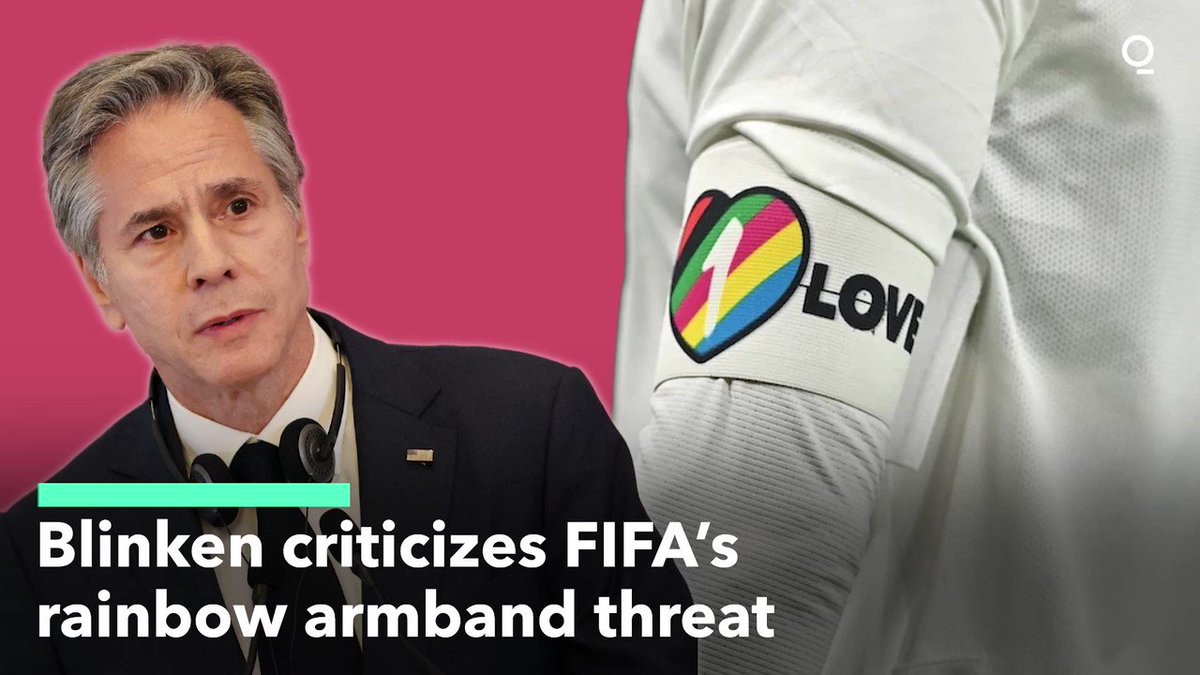 In Doha Blinken Criticized A Decision By Fifa To Threaten World Cup