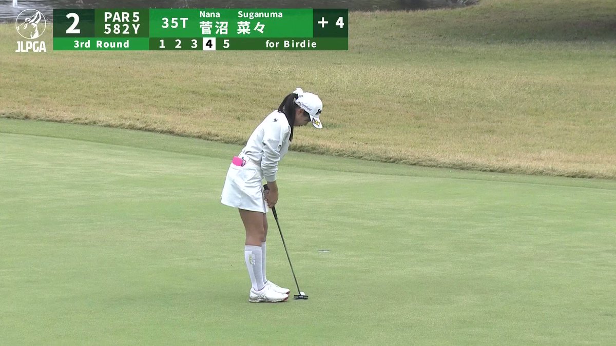 白鳥まりあofficialシンガーソングライター on Twitter: "RT @JLPGA_official: #JLPGAツアー選手権リコーカップ🏆｜#Round3 #菅沼菜々 が ...