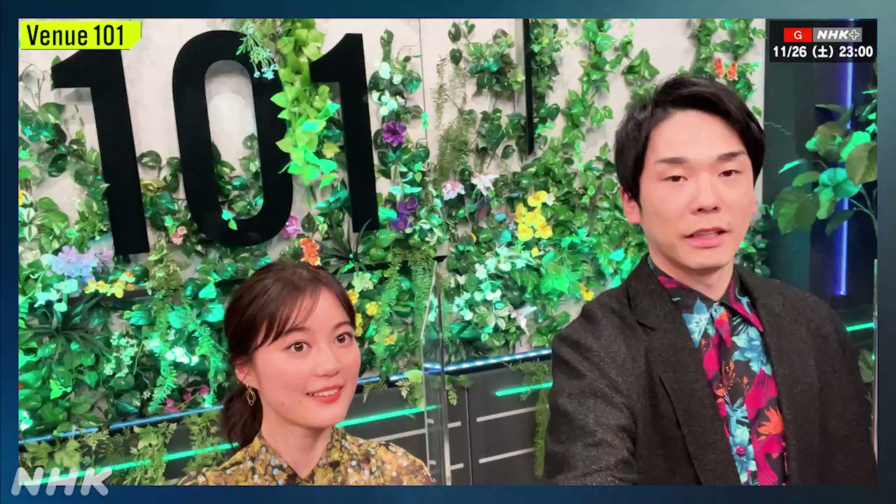 Venue101 on Twitter: "📢このあと‼23:00～ #Venue101 生放送🌠 本番直前のみなさんから コメントをもらいました🥳 #ano #キタニタツヤ #乃木坂46 ...