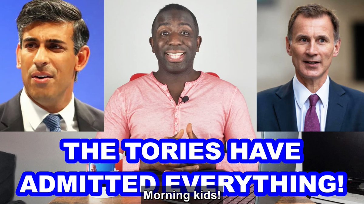 Femi On Twitter The Tories Have Already Admitted Everything Theyre