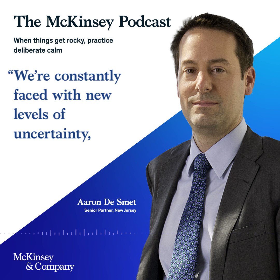 McKinsey & Company on Twitter: "The new #DeliberateCalmBook is here📖 Explore how leaders can ...