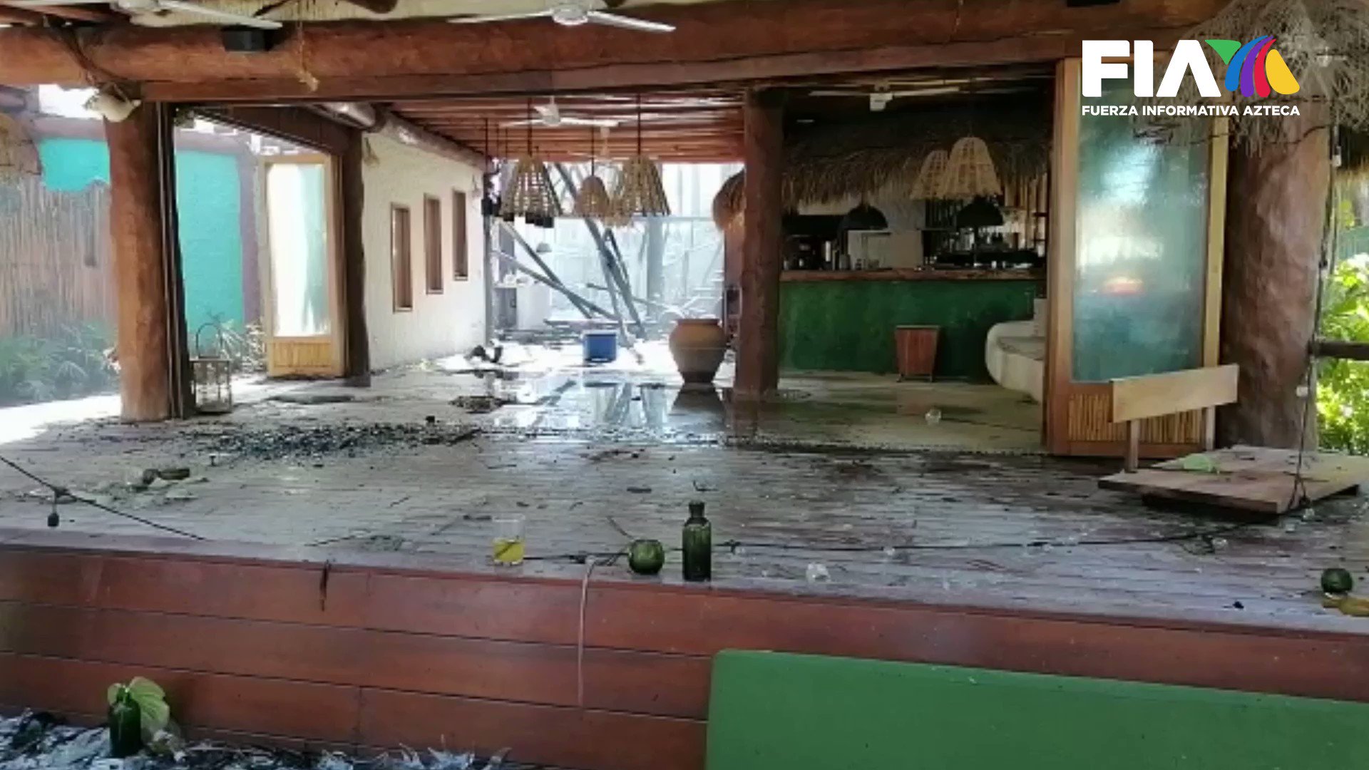 Fuerza Informativa Azteca on Twitter: "Un voraz #incendio se registró la noche de este lunes en ...