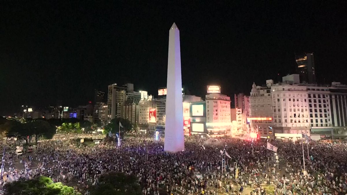 The Associated Press On Twitter The Streets Of Argentina Turned Into