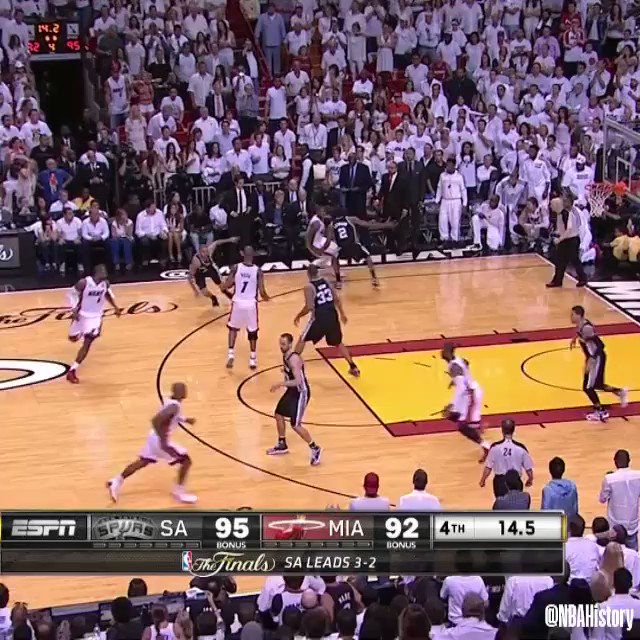 NBA History on Twitter: "RT @NBA: The Heat and Spurs have had some memorable moments in past ...