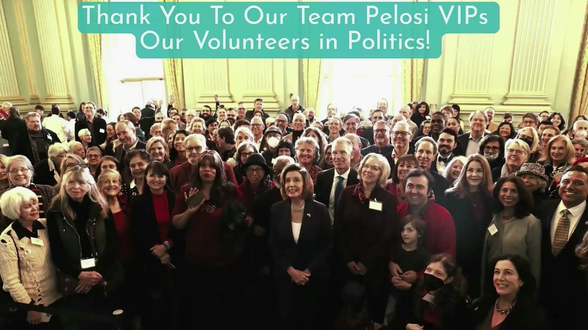 K. L. Wood on Twitter: "RT @TeamPelosi: To our VIPs, our Volunteers in Politics — THANK YOU! We ...