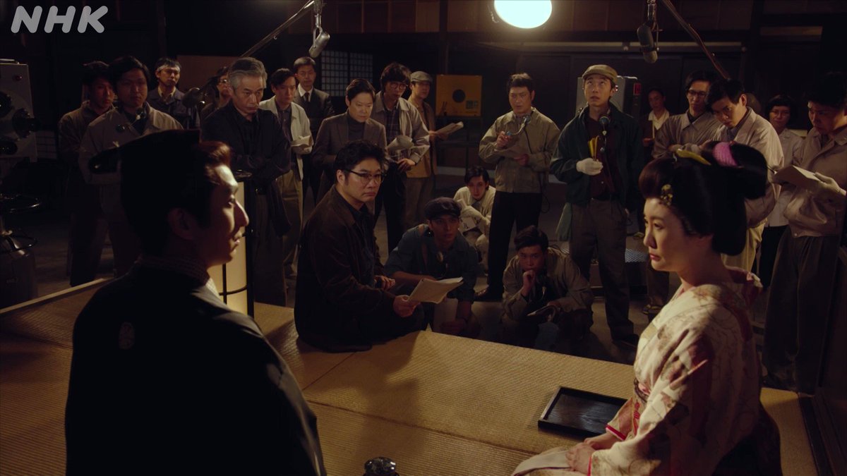 NHKアーカイブス on Twitter: "【山岡進平の演出助手日記】 1963.2.22（金）その3 演出の本山さんを中心に撮影が進む。仕事はハードだけれど、美術の田沢さんや後輩の大江 ...