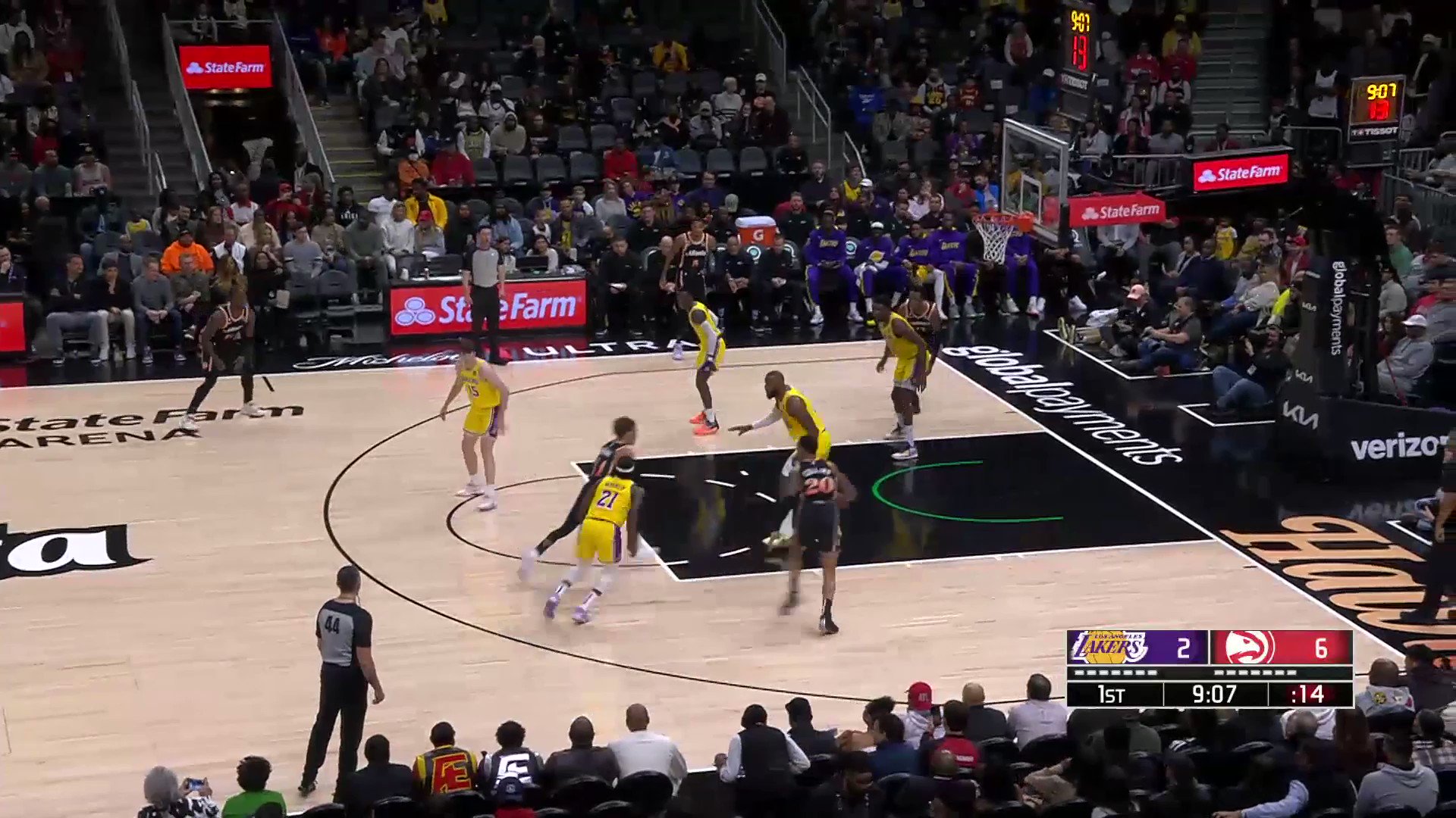 NBA on Twitter: "47 PTS 10 REB 9 AST @Lakers W @KingJames showed out on his 38th birthday! https ...