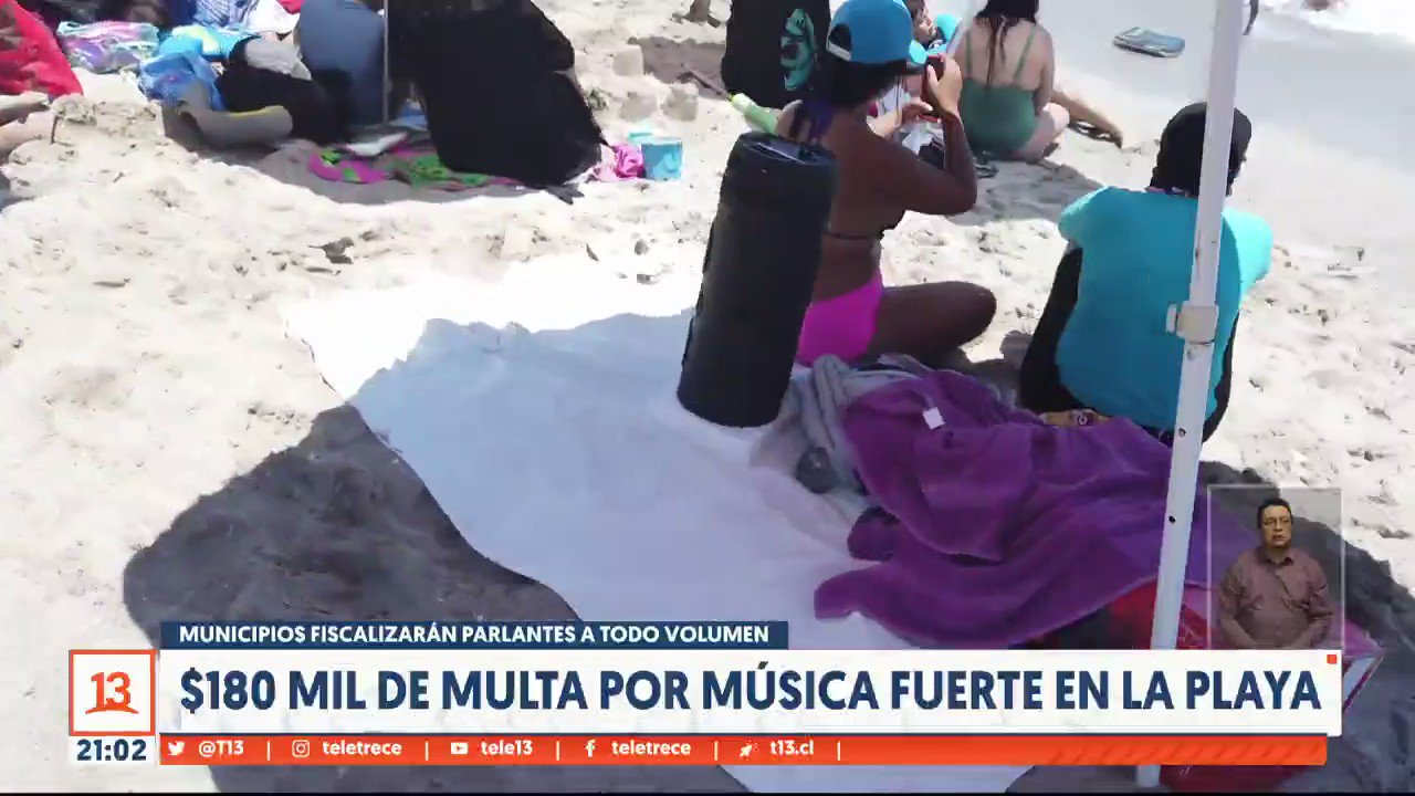 T13 on Twitter: "Municipios fiscalizarán: multa de $180 mil pesos por música a todo volumen en ...
