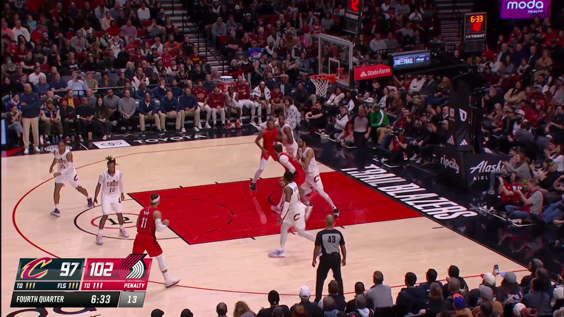 NBA on Twitter: "Jarrett Allen, Donovan Mitchell and Darius Garland were all scoring ...