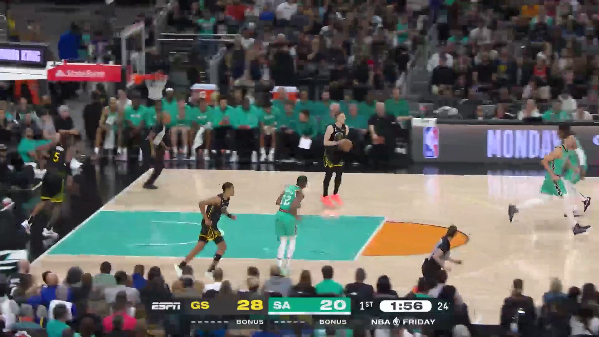 NBA on Twitter: "A season-high performance by Donte DiVincenzo in the Warriors win 😤 22 PTS ...