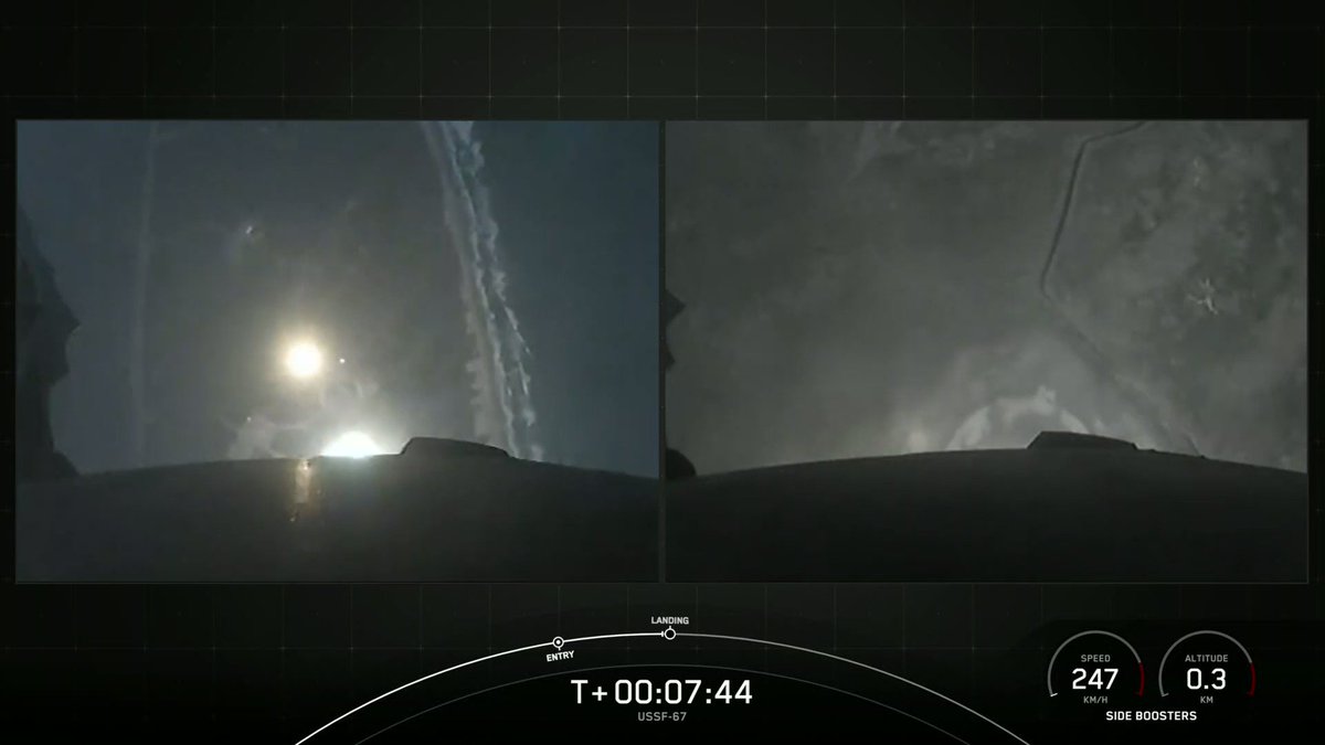 Elon Musk On Twitter Rt Spacex Falcon Heavys Side Boosters Have