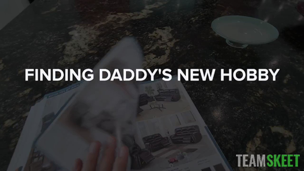 Teamskeet On Twitter Daddy Has A New Hobby 😲 Teamskeet Dadcrush