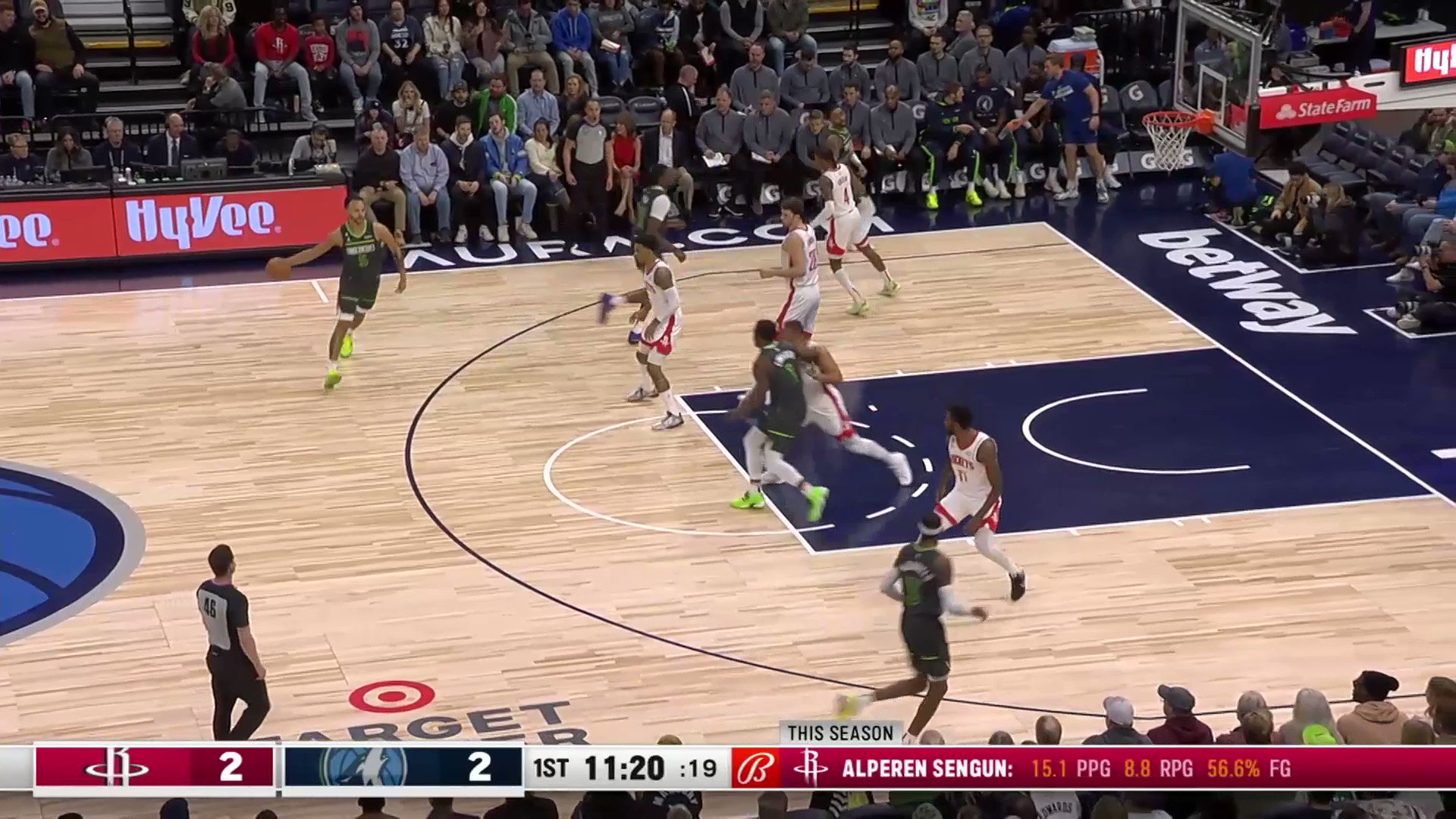 NBA on Twitter: "44 PTS 6 REB 4 AST 3 STL 3 BLK 8 3PM Anthony Edwards! https://t.co/7A9WAVQ56f ...