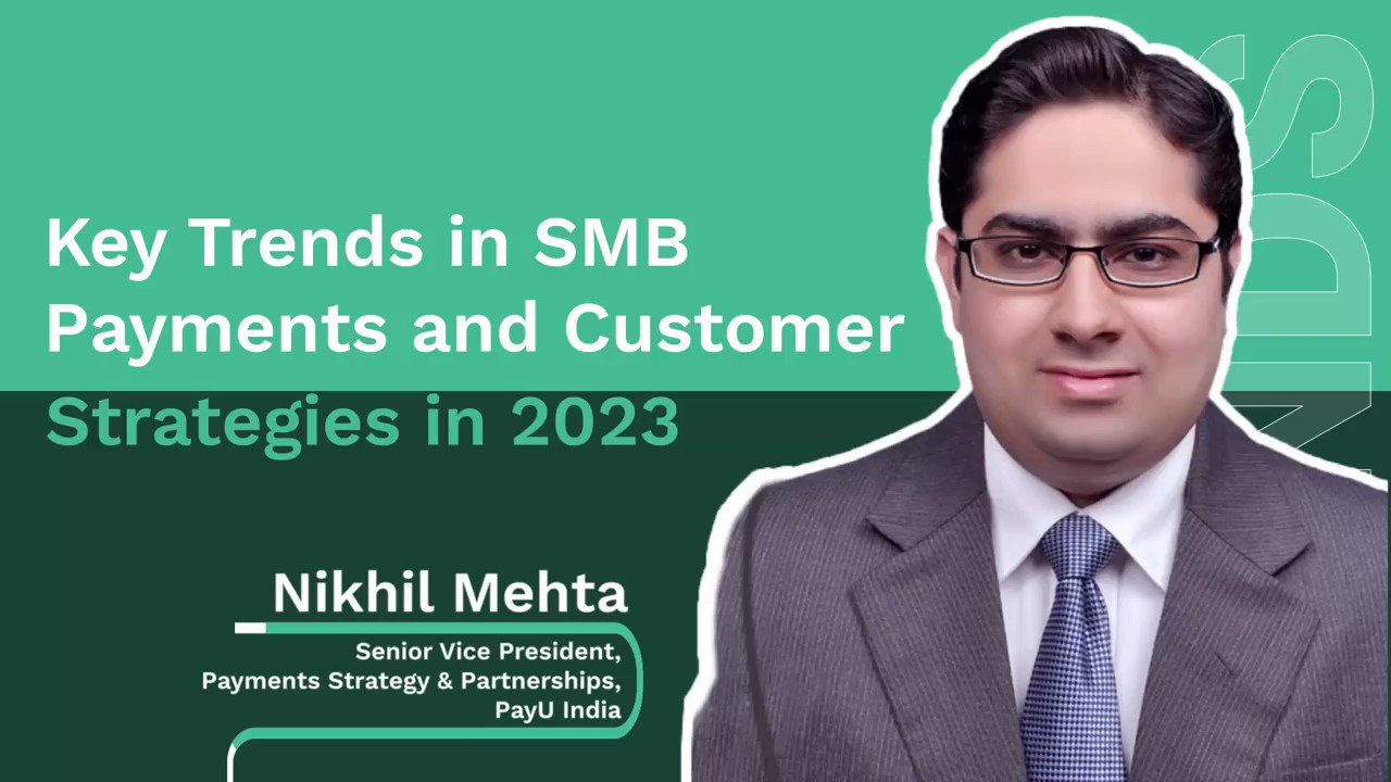 PayU India on Twitter: "In the first episode of #PayU #Unfolding2023, our Senior VP of Payments ...