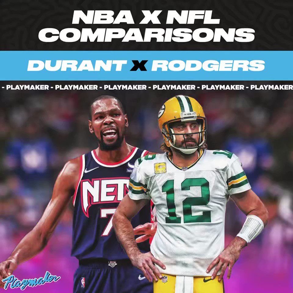 Playmaker on Twitter: "NBA x NFL Comparisons 🏈🏀"
