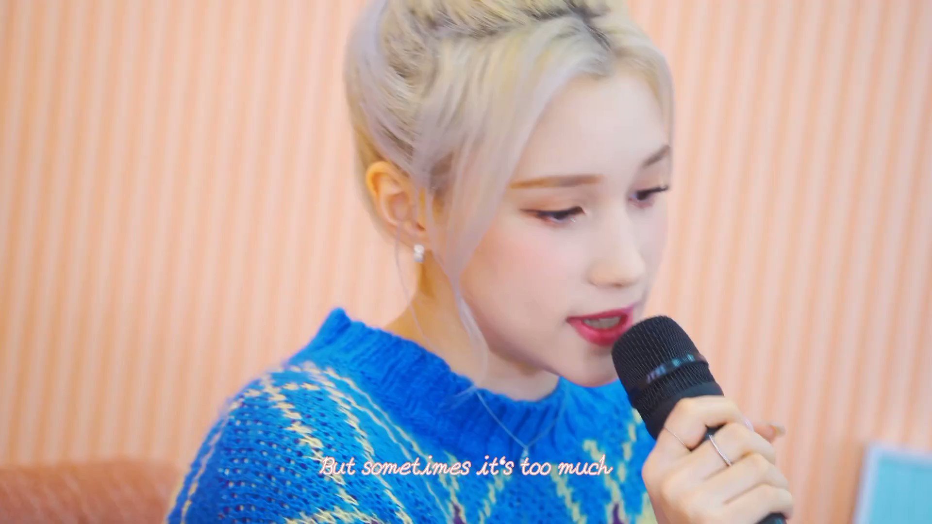 bahiyyih files on Twitter: "#huening_bahiyyih fall in love alone cover song (with embedded link ...