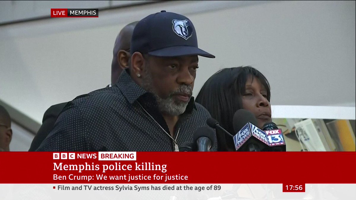 Bbc News World On Twitter We Want Peace Tyre Nichols Stepfather