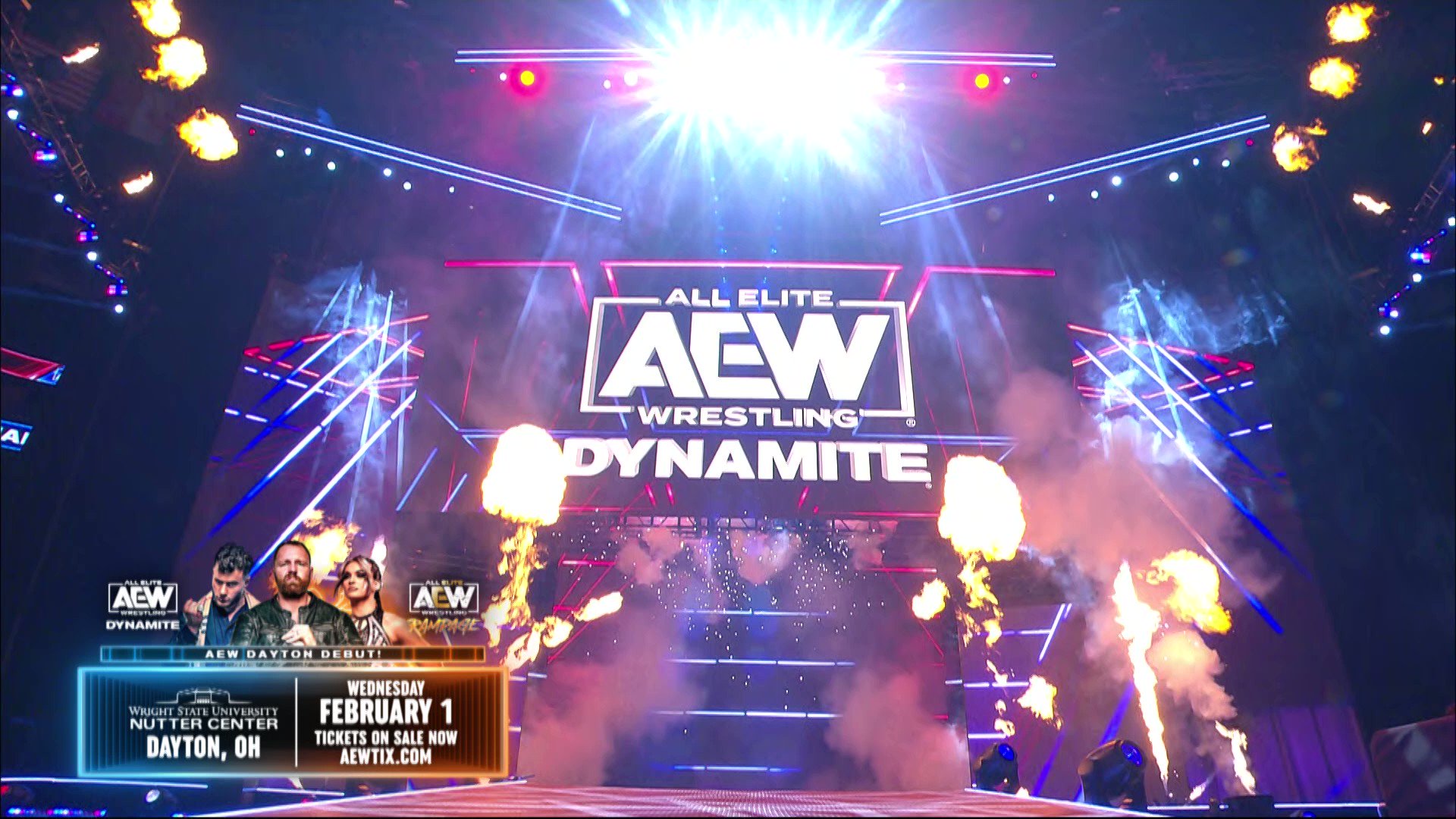 All Elite Wrestling on Twitter: "#AEW makes its Dayton, OH debut with #AEWDynamite LIVE and # ...