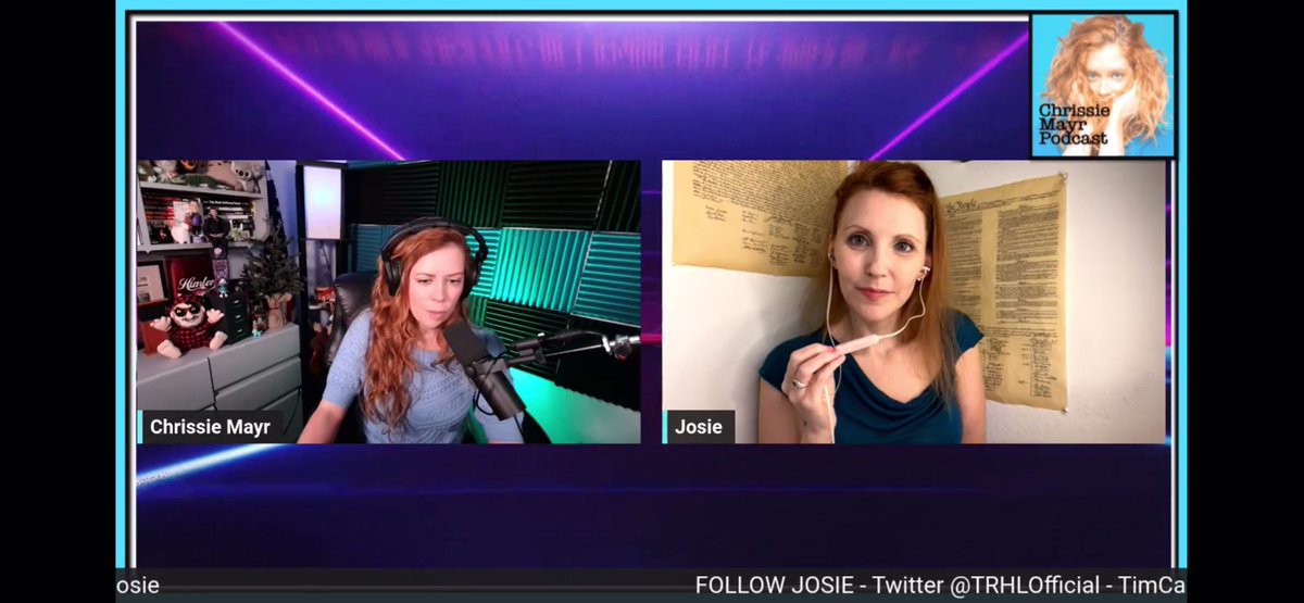 The Redheaded libertarian on Twitter: "Chrissie and Josie try to make sense of wtf they just heard."