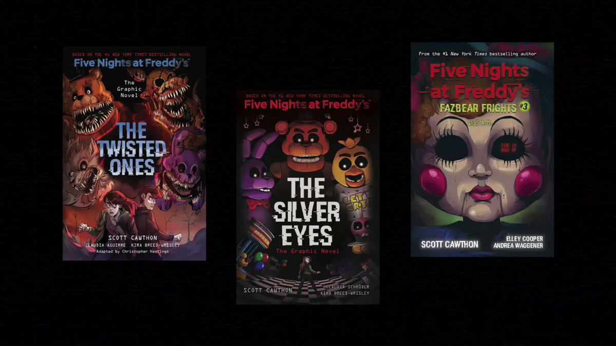 Horror4Kids on Twitter: "Five Nights at Freddy's - Scholastic Book Trailer"