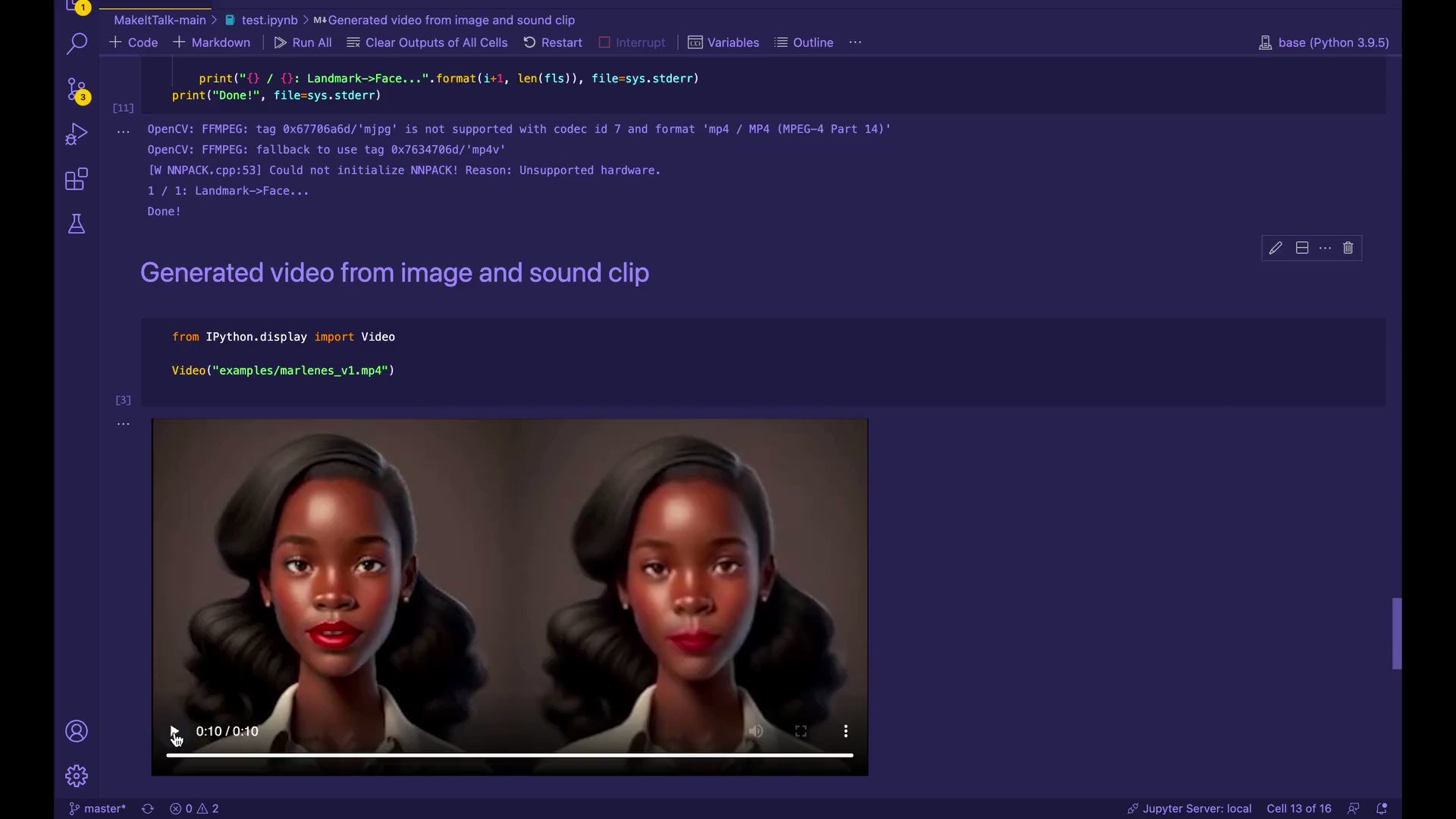 Marlene Mhangami on Twitter: "I recently saw a thread of an AI tool (D-ID) that can turn a ...