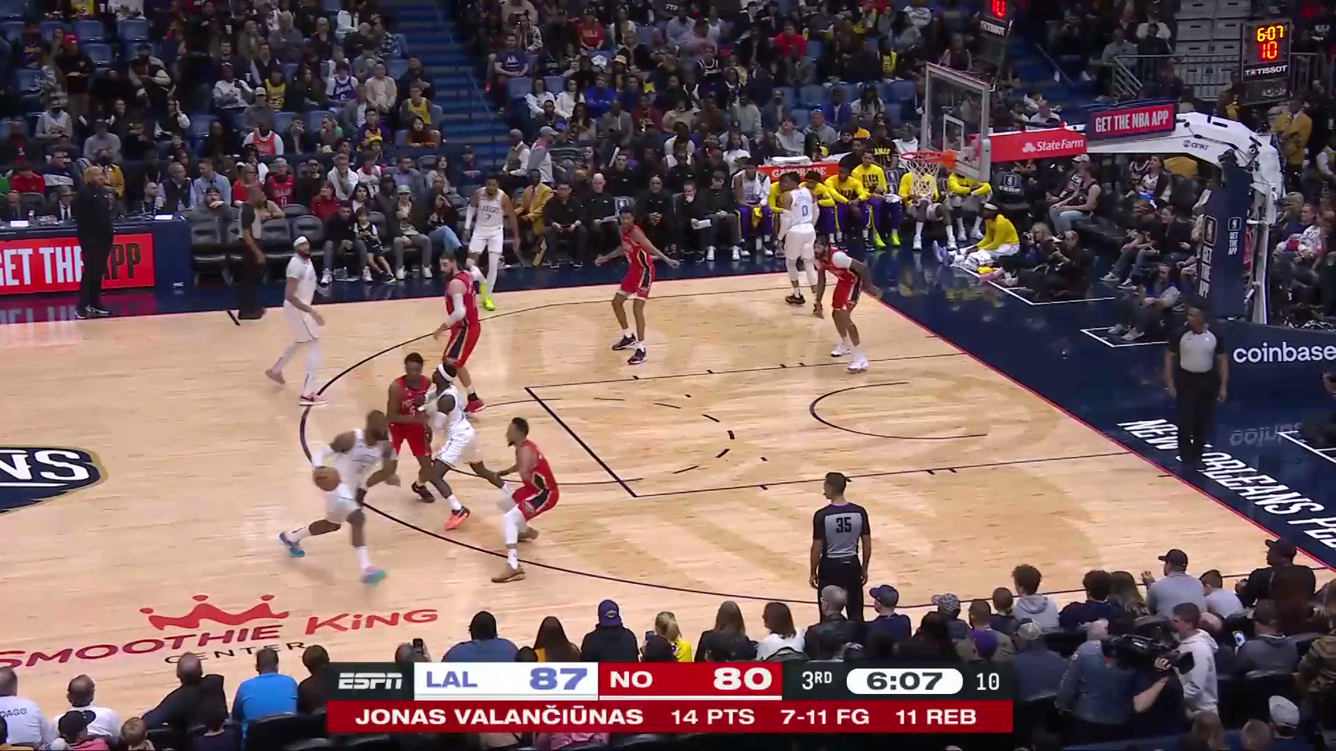 NBA on Twitter: "30 PTS for AD on ESPN 2... 👀 https://t.co/W9KtaHWQdR" / Twitter