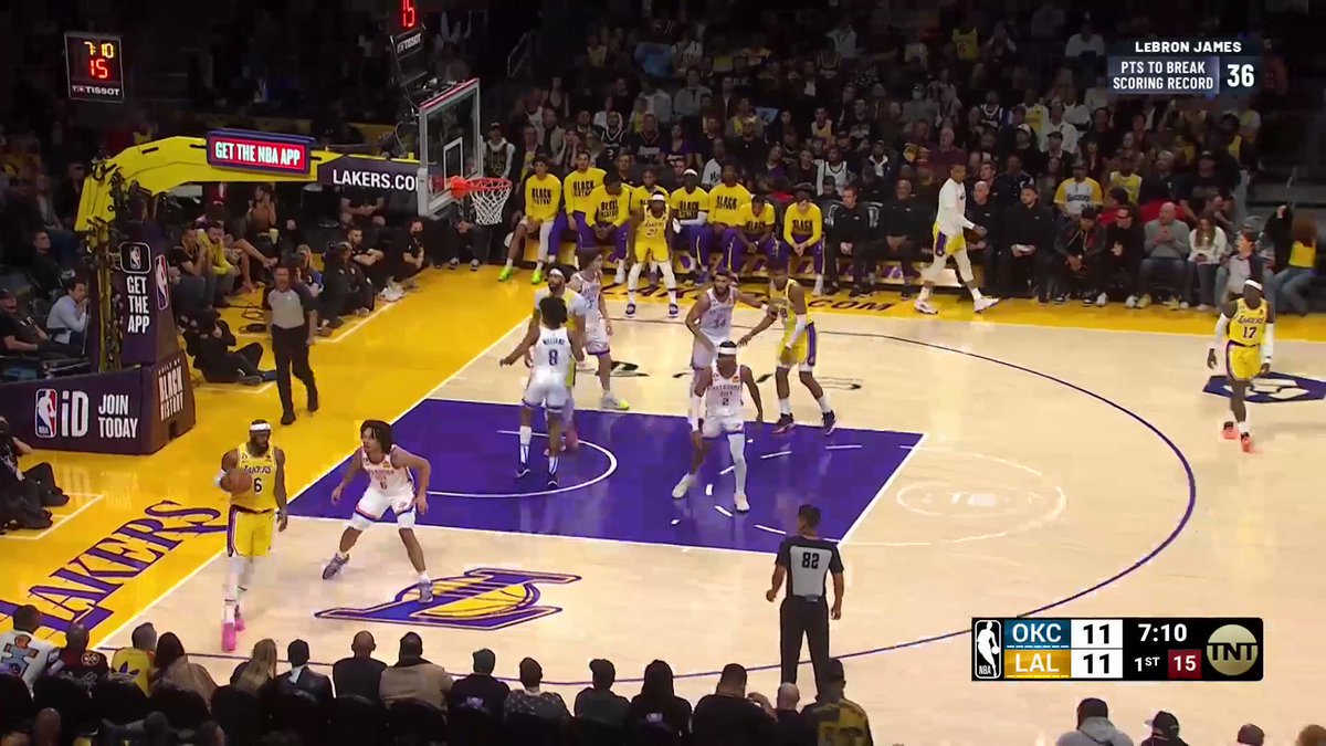 NBA on Twitter: "38 PTS 7 REB 3 AST 3 STL 4 3PM LeBron James becomes the NBA's all-time leading ...