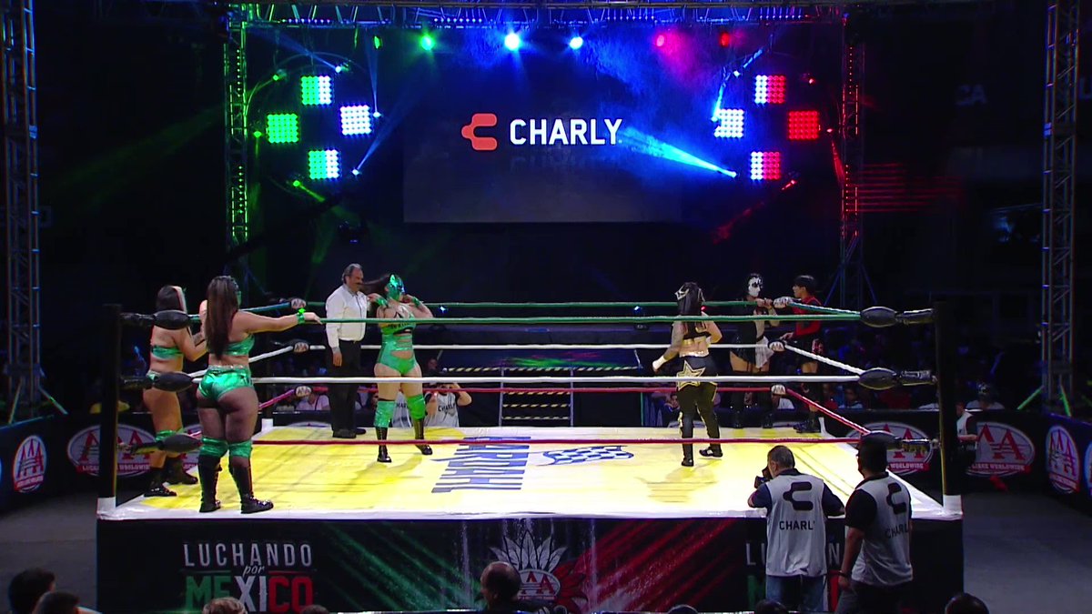 Lucha Libre AAA Worldwide on Twitter: "¡Lucha de guerreras! Las Tóxicas se enfrentan a Dulce ...