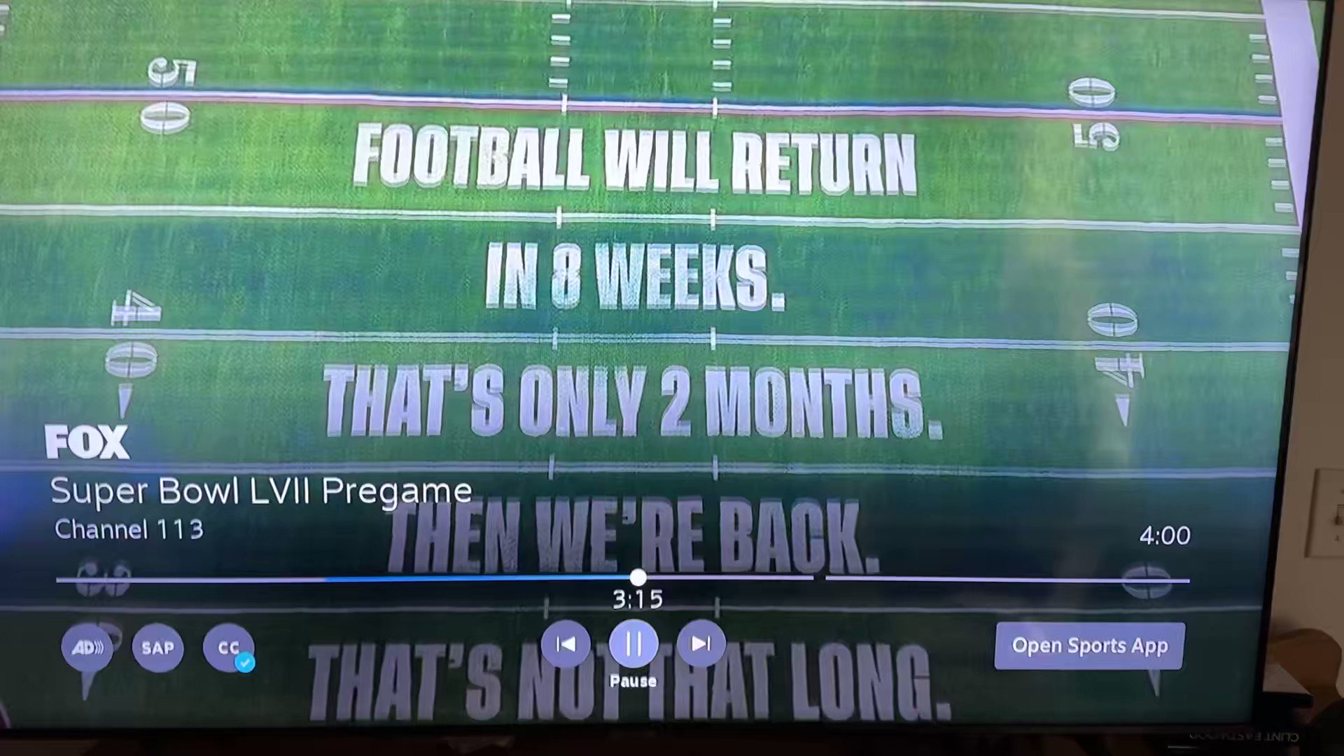 The Markcast® on Twitter: "New @USFL ad for the #SuperBowl pre-show, conveniently ignores ...
