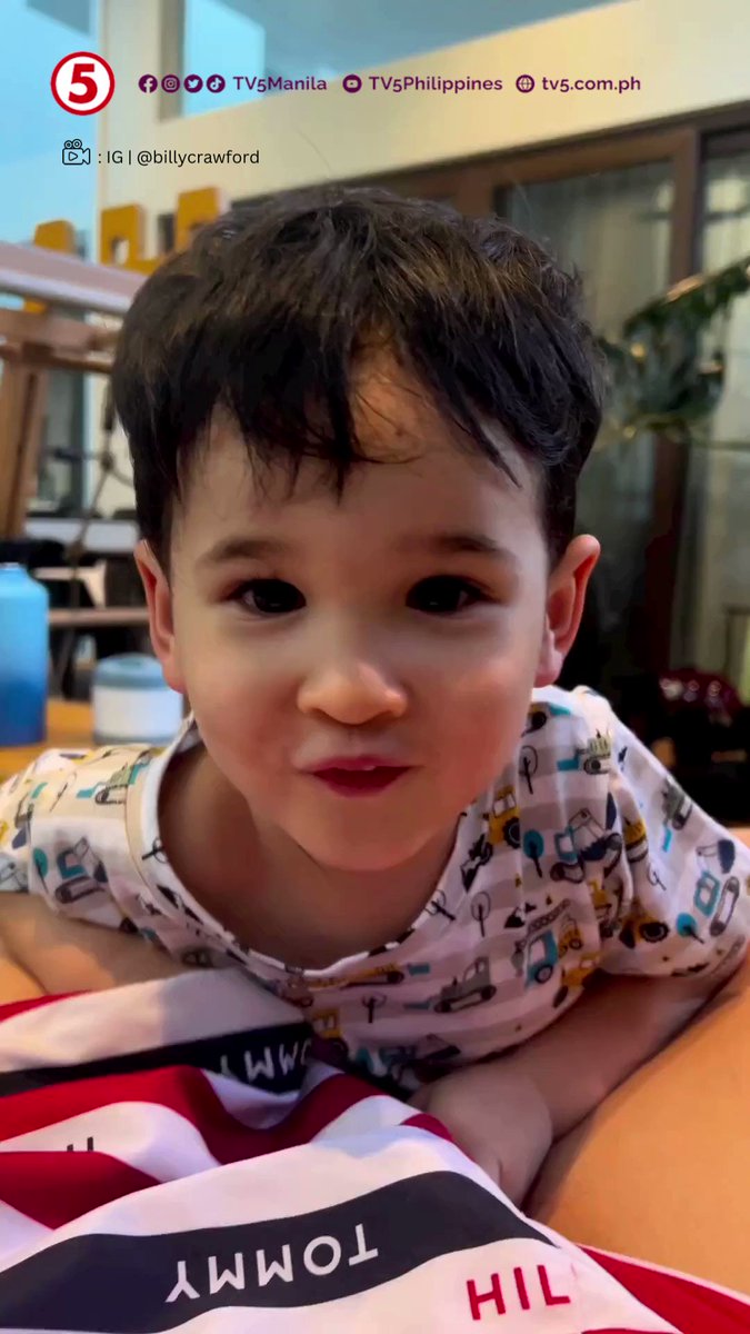 TV5 on Twitter: "WATCH: Cuteness overload ang anak nina Billy Crawford at Coleen Garcia na si ...