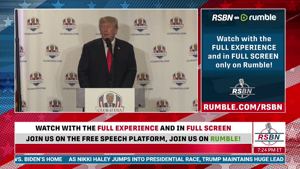 Rsbn ๐บ๐ธ On Twitter President Trump Lays Out 2024 Plan For Election