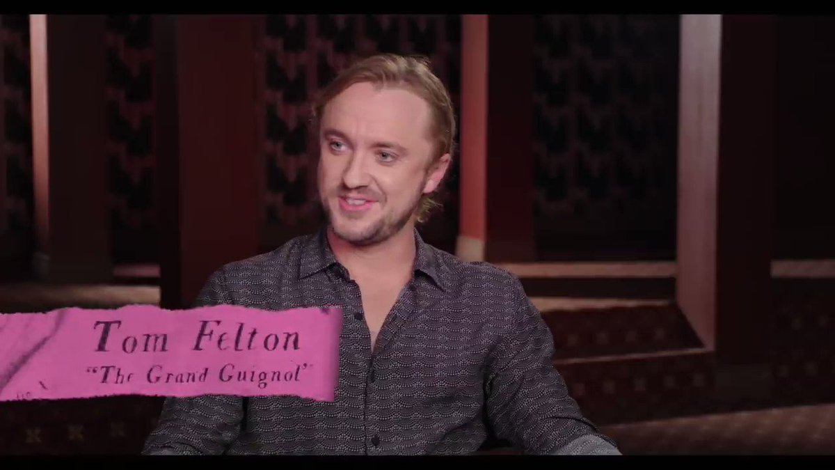Horror4Kids on Twitter: "Tom Felton as The Grand Guignol in A Babysitter's Guide to Monster ...