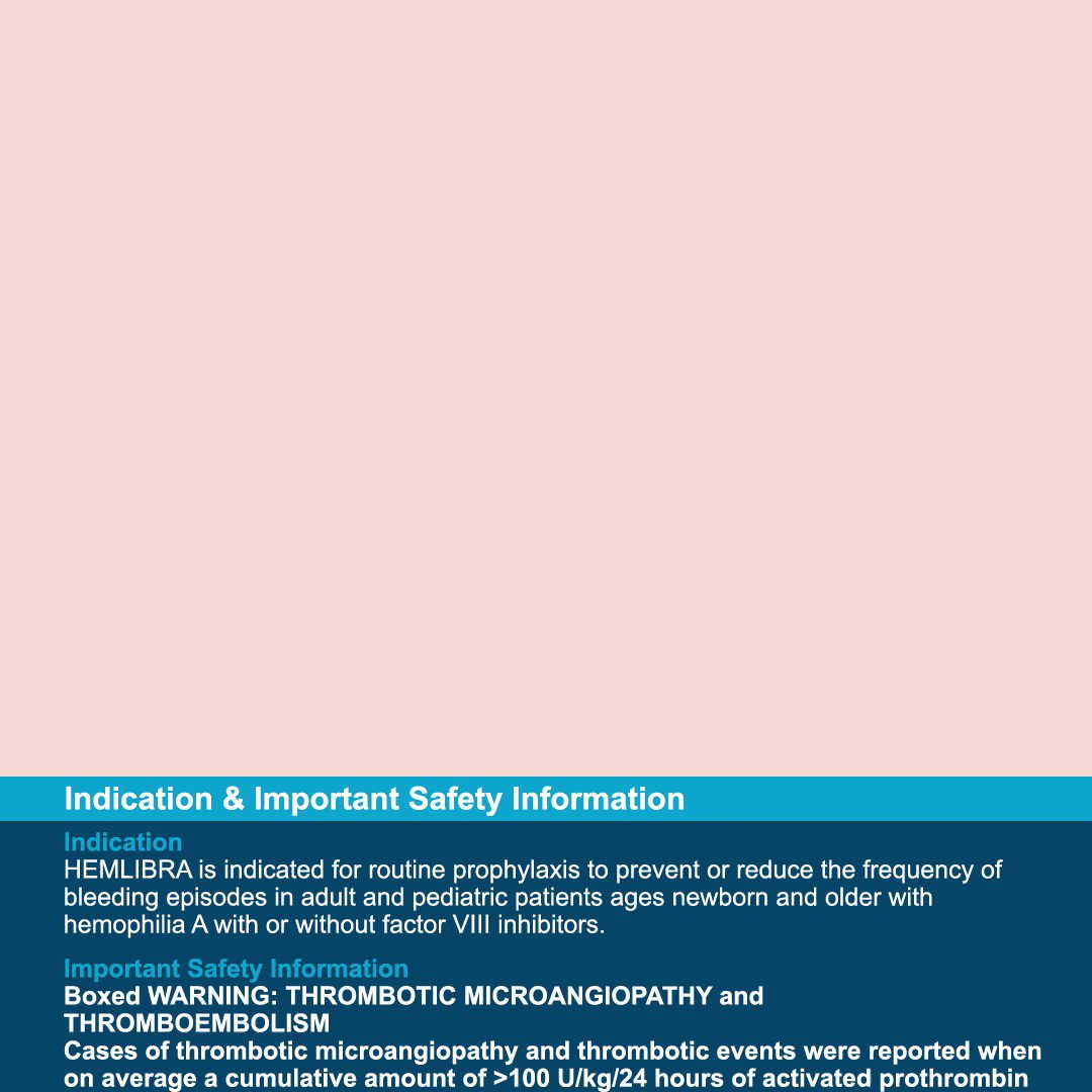 HEMLIBRA® (emicizumab-kxwh) HCP (@HemlibraHCP) / Twitter