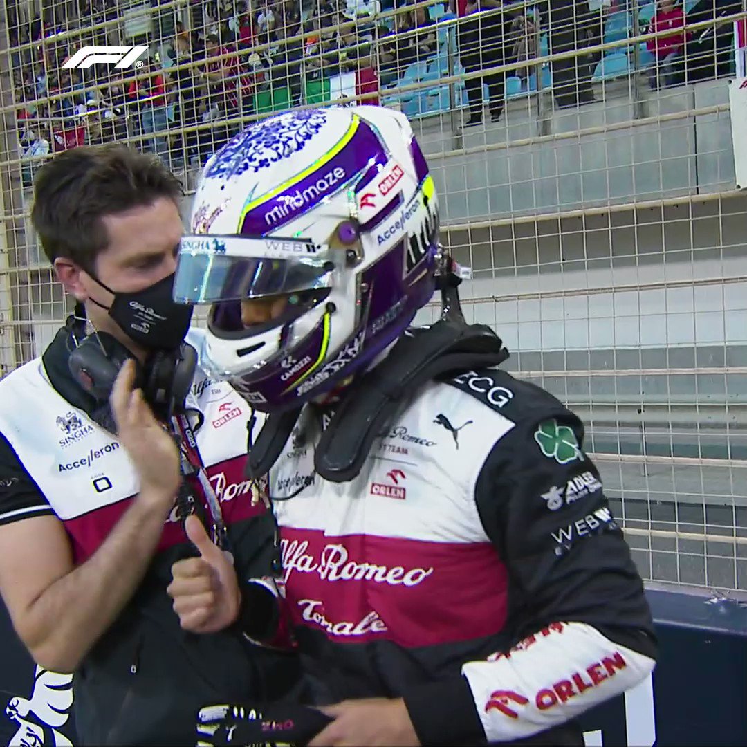 Formula 1 on Twitter: "What a debut for @ZhouGuanyu24 in 2022 🤩 P10 finish and points on his ...