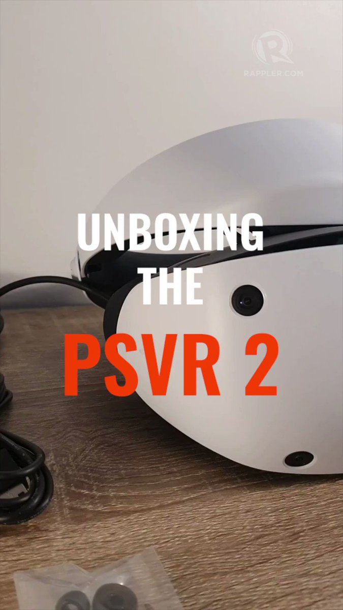 WATCH: Unboxing the Sony PSVR 2 Sony's new VR device has arrived! Here's what's inside the ...