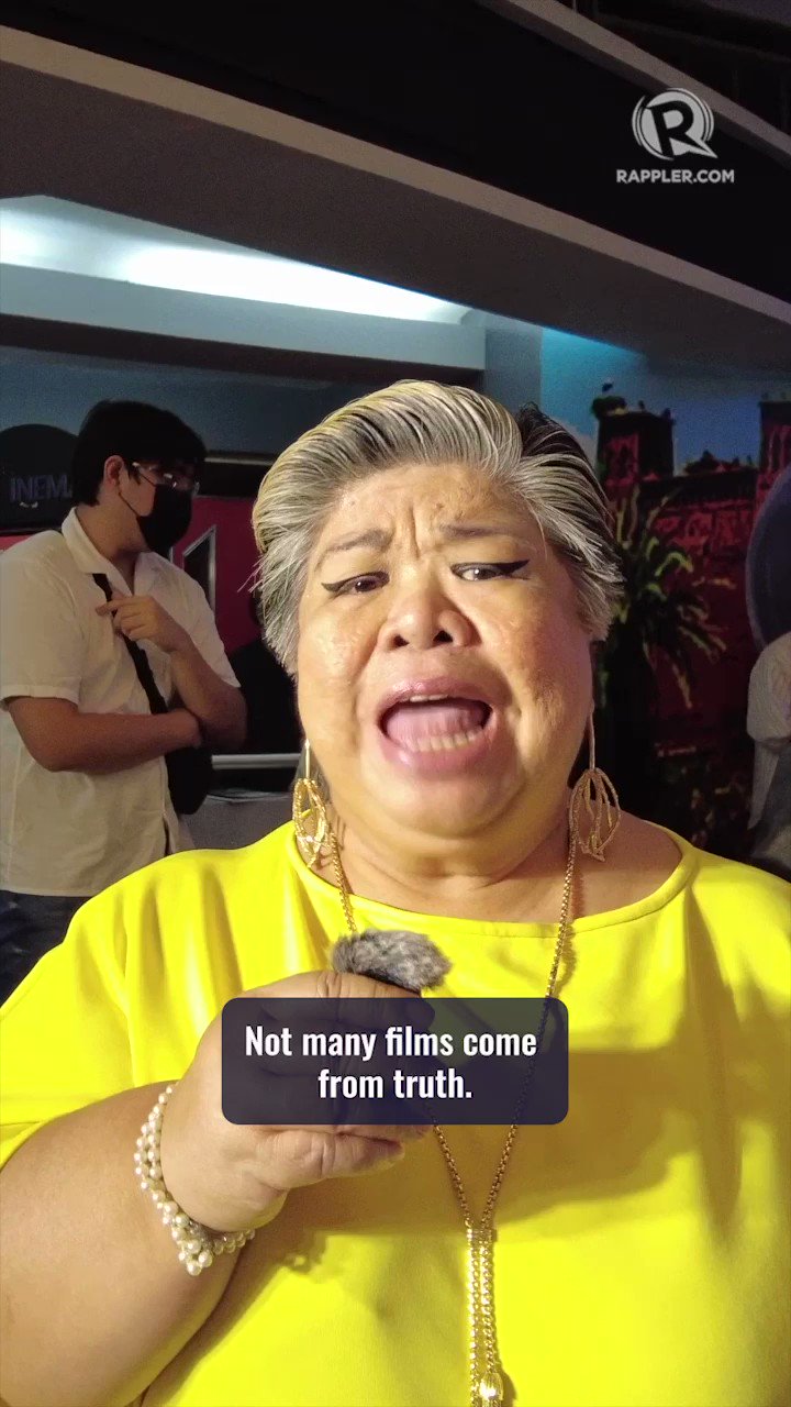 Rappler on Twitter: "Activist Mae Paner, who plays Ma'am Jessa in the film 'Oras de Peligro ...