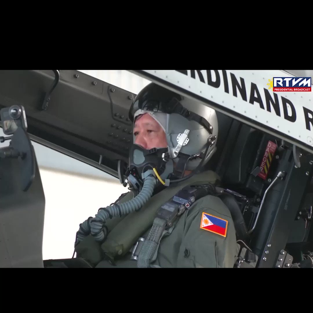News5 on Twitter: "Personal na sumakay si Pres. Bongbong Marcos sa FA-50PH fighter jet ng ...